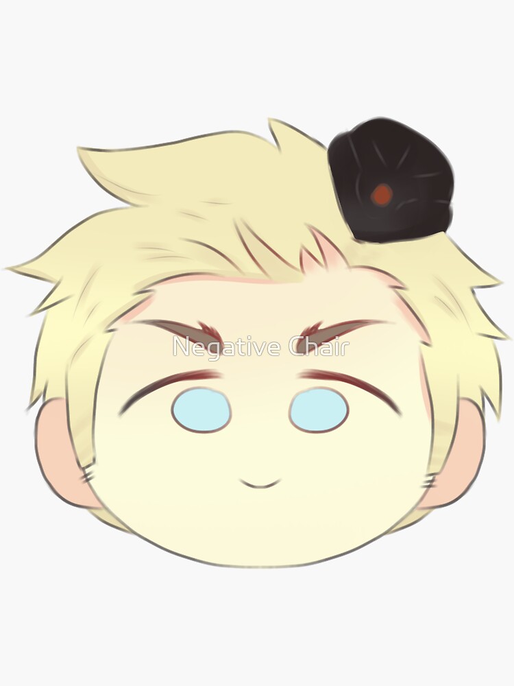 "Aph Denmark hetalia chibi" Sticker by INeedYaoiToLive | Redbubble