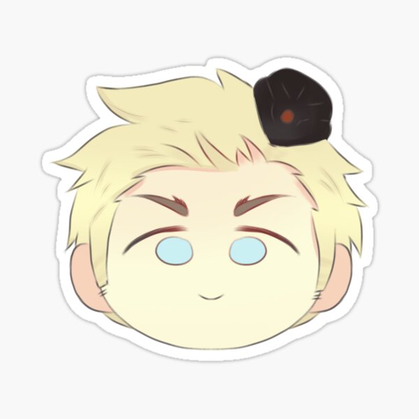 "Aph Denmark hetalia chibi" Sticker by INeedYaoiToLive | Redbubble