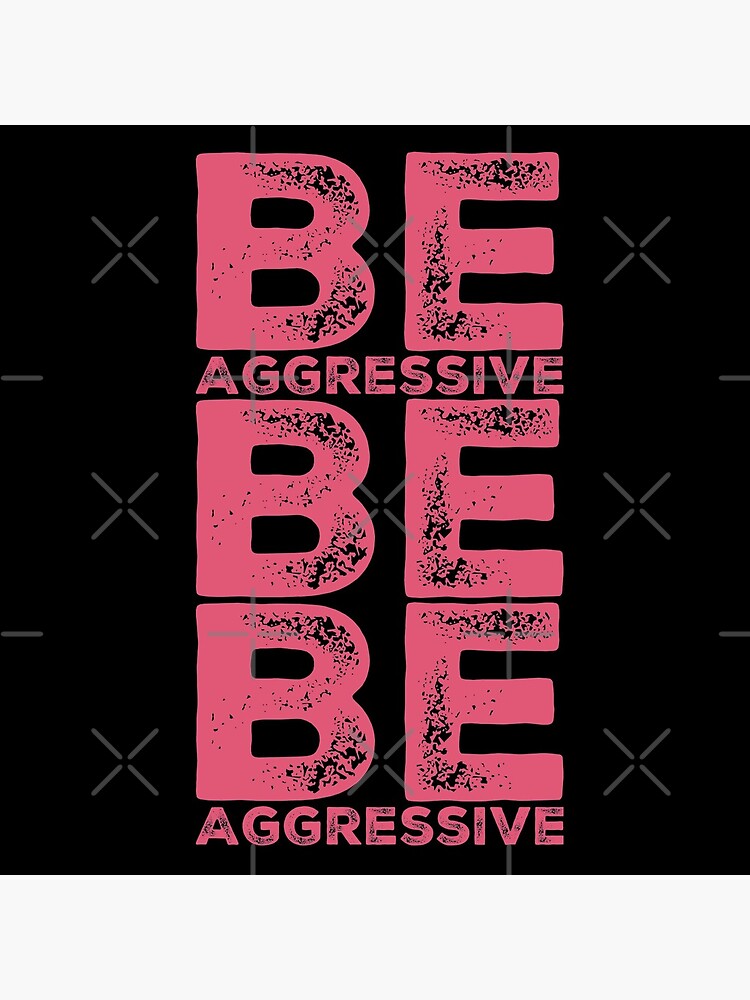 "Cheer Captain Gift - Be Aggressive Be Be Aggressive - Cheerleader ...