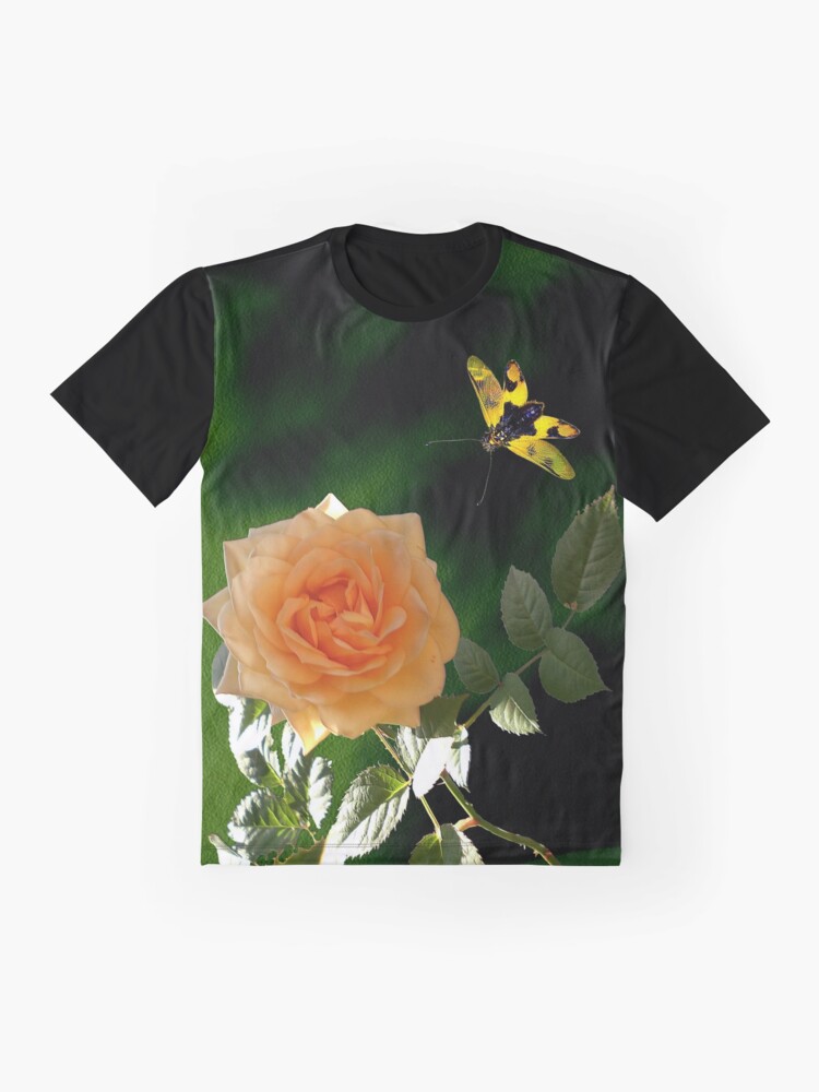 "Fahra Miniature Rose Orange" T-shirt for Sale by Czerra | Redbubble ...