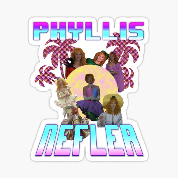 "Phyllis Nefler" Sticker by jeremiahm08 | Redbubble