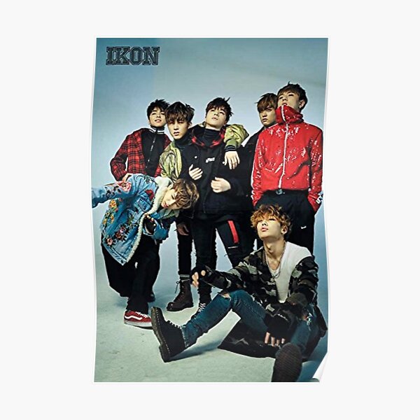 "IKON Kpop Poster" Poster for Sale by MakaylaCar | Redbubble