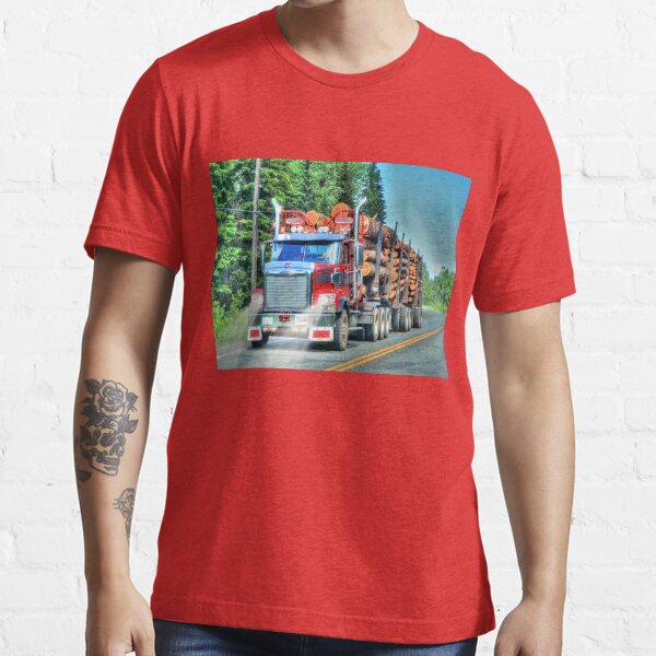 "British Columbia Logging Truck, Canada" T-shirt for Sale by ...