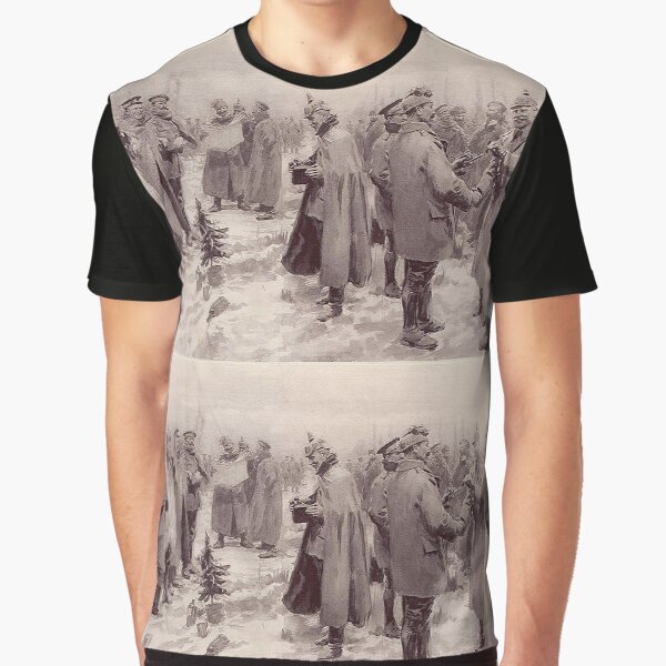 "Christmas Truce, 1914" T-shirt for Sale by edsimoneit | Redbubble ...