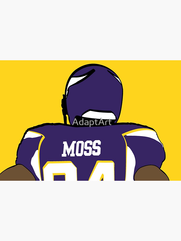 "Randy Moss - Minnesota Vikings" Sticker for Sale by AdaptArt | Redbubble