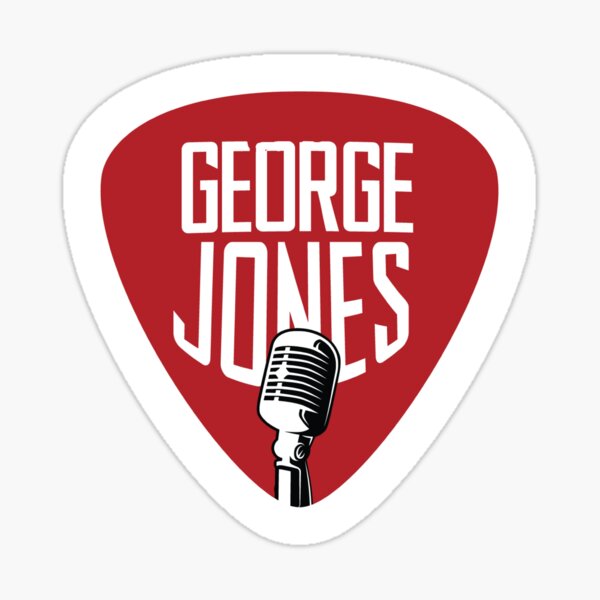 George Jones Stickers | Redbubble