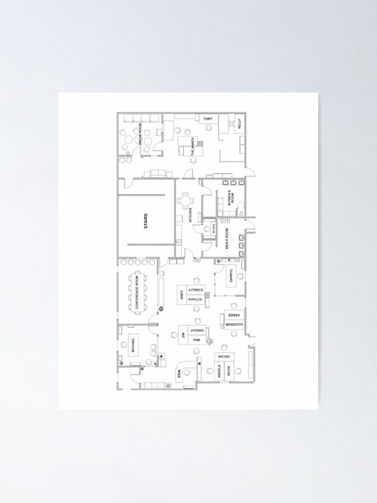 "floor plan" Poster by mithwalta | Redbubble