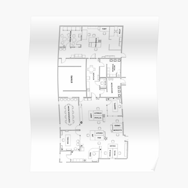 "floor plan" Poster by mithwalta | Redbubble