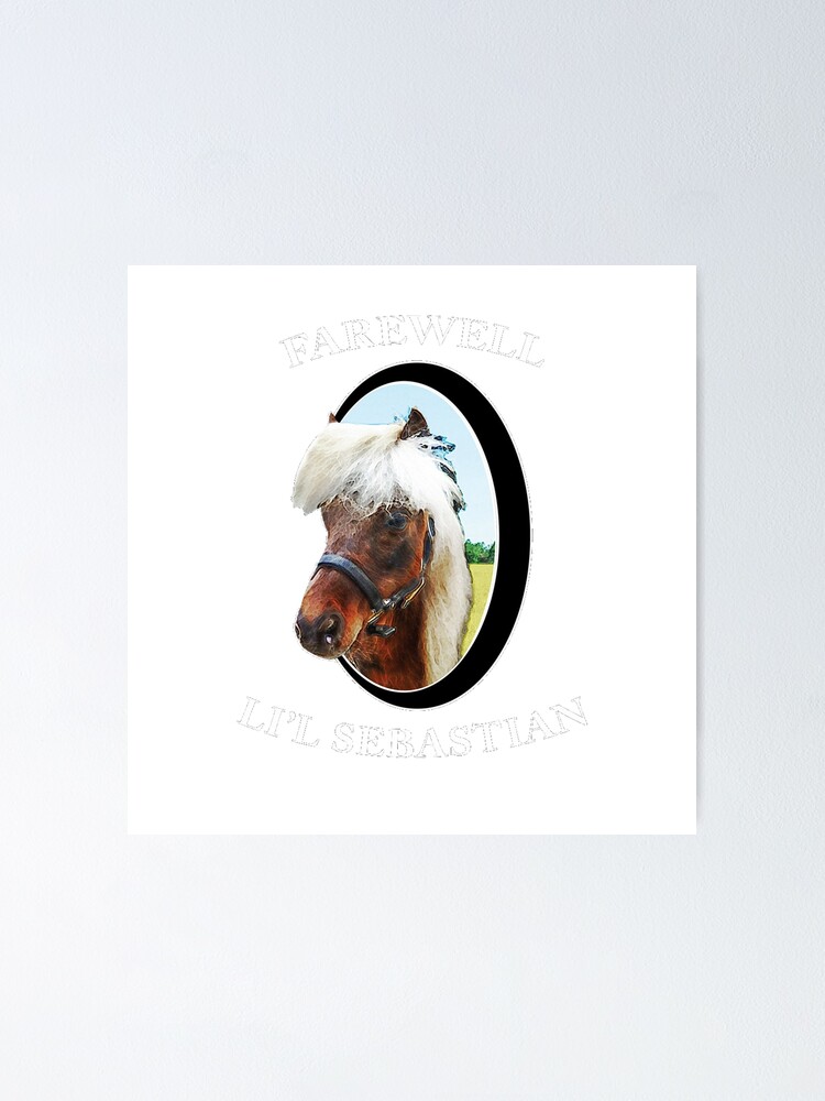 "Farewell Lil Sebastian" Poster by TheRonSwanson | Redbubble