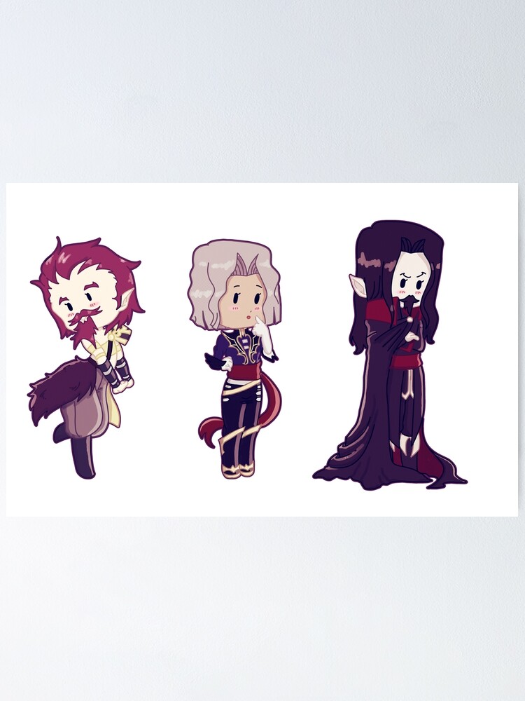 "Chibis" Poster for Sale by Daisy-Todd | Redbubble