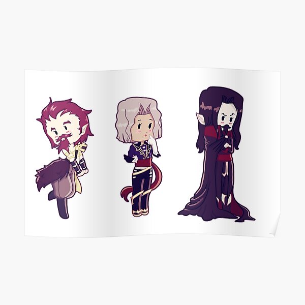 "Chibis" Poster for Sale by Daisy-Todd | Redbubble