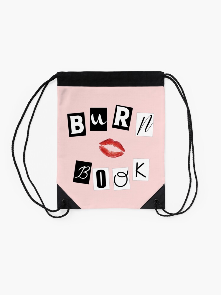"Mean Girls - Burn Book" Drawstring Bag for Sale by smurf93 | Redbubble