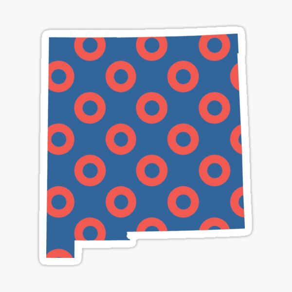 "Phish Fishman Donut New Mexico Phan Apparel and Accessories" Sticker ...