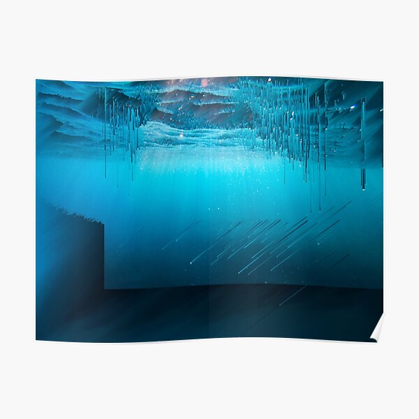 "Deep Blue" Poster by KnobbyNobbes | Redbubble