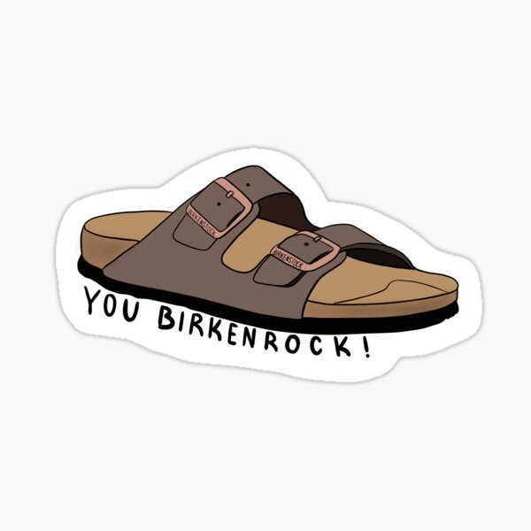 Birkenstock Stickers | Redbubble
