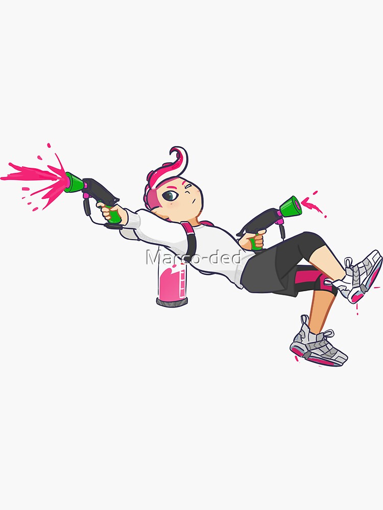 "Octo Dualies" Sticker for Sale by Marco-ded | Redbubble