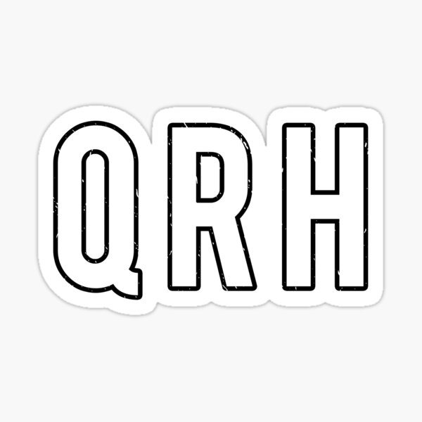 "QRH Q Code Ham Radio" Sticker for Sale by hadicazvysavaca | Redbubble