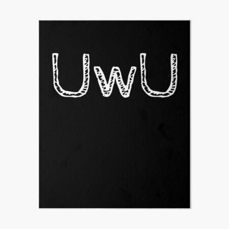 "UwU Meme Face" Art Board Print for Sale by BGCollections | Redbubble