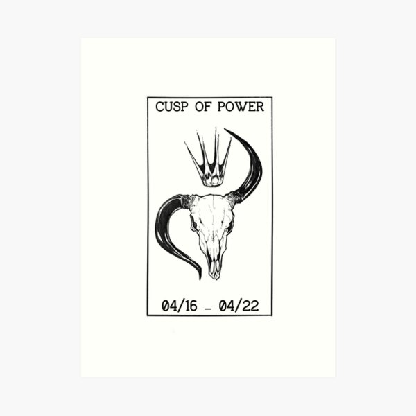 "ARIES/TAURUS: Cusp of Power ver. 2" Art Print by saintdri | Redbubble