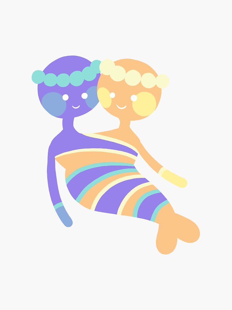 "Genderfaun" Sticker for Sale by MOGAI-Monsters | Redbubble