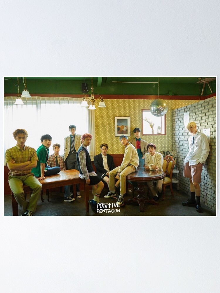 "Positive Pentagon Poster" Poster by MakaylaCar | Redbubble