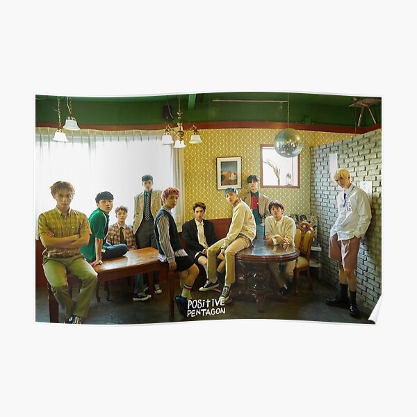 "Positive Pentagon Poster" Poster by MakaylaCar | Redbubble