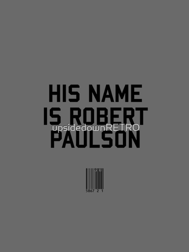 "His Name is Robert Paulson" iPhone Case for Sale by upsidedownRETRO ...
