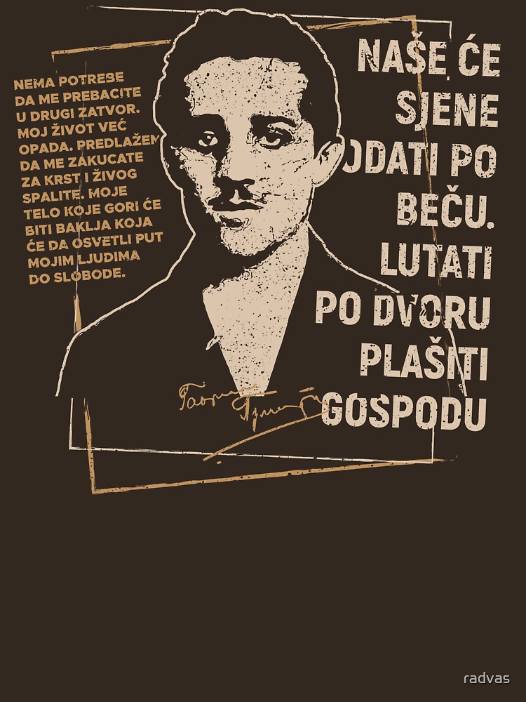 "Gavrilo Princip" T-shirt for Sale by radvas | Redbubble | gavrilo ...
