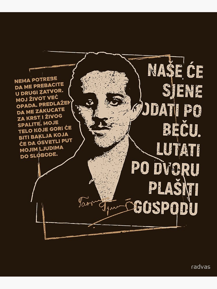 "Gavrilo Princip" Poster by radvas | Redbubble