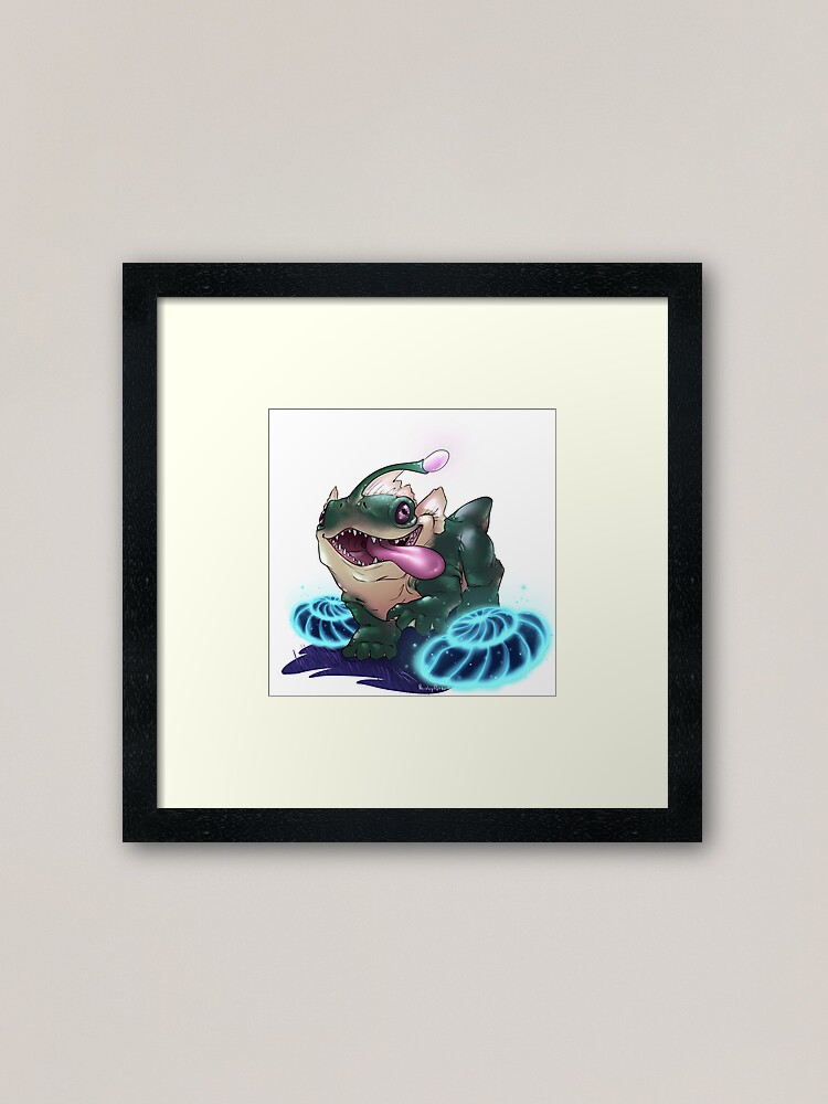 "Ark Survival Evolved Aberration DLC Bulbdog " Framed Art Print by ...