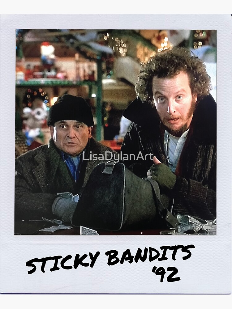 "Sticky Bandits" Sticker for Sale by LisaDylanArt | Redbubble