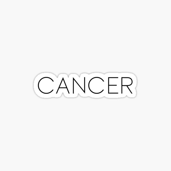 "Cancer - Zodiac Sign " Sticker by lohtus | Redbubble