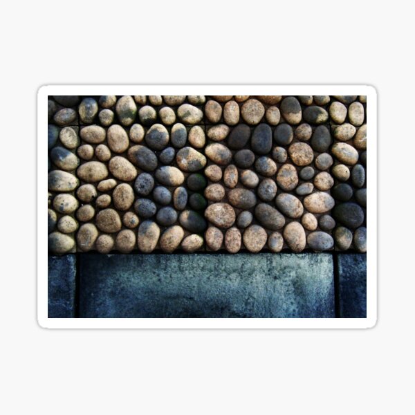 "Faux Cobble Pavers" Sticker by Yampimon | Redbubble