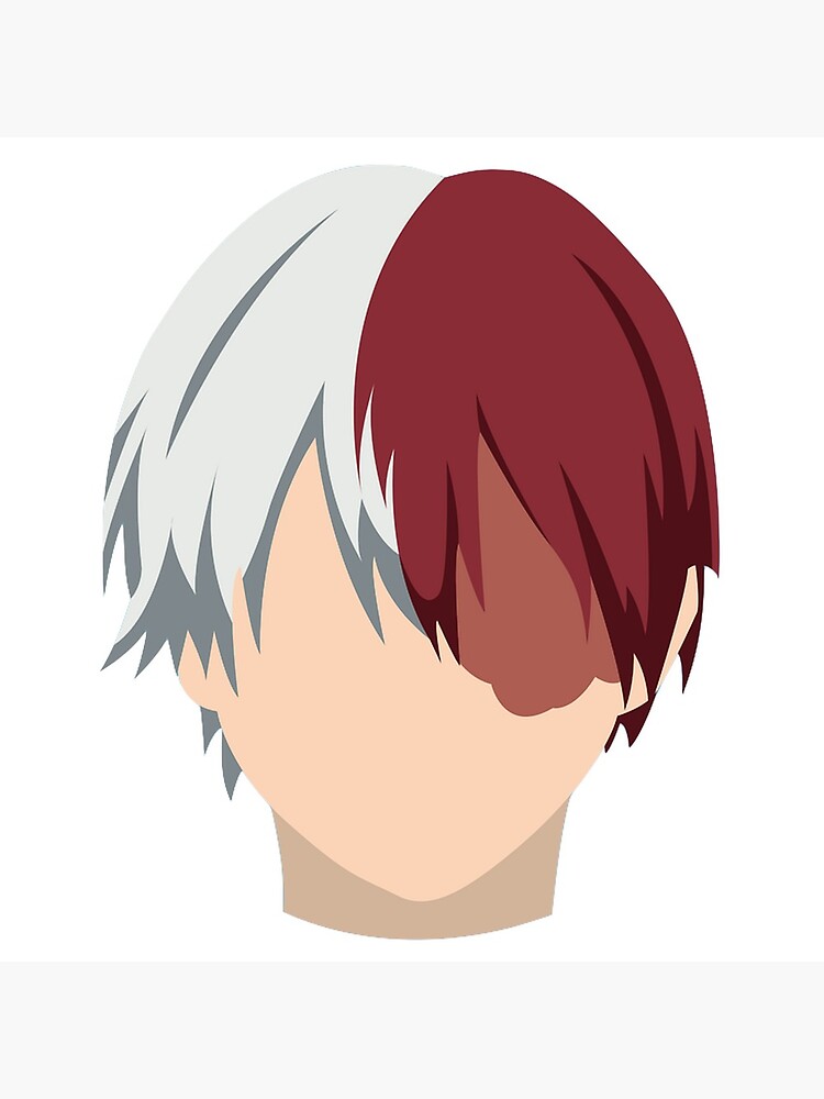 "Mein Hero Academia Todoroki-Symbol" Poster von KlalaKumbaya | Redbubble