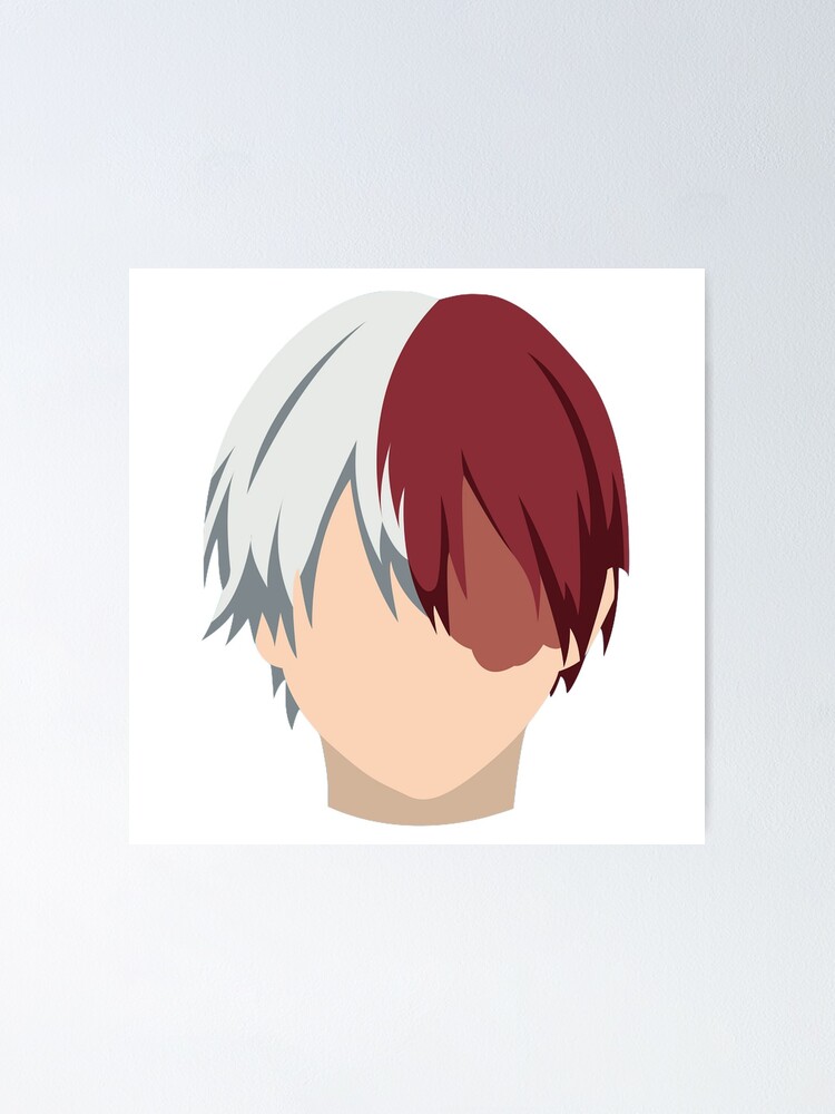 "Mein Hero Academia Todoroki-Symbol" Poster von KlalaKumbaya | Redbubble