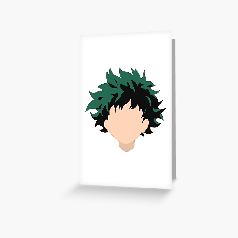 "My Hero Academia Deku Icon" Greeting Card by KlalaKumbaya | Redbubble