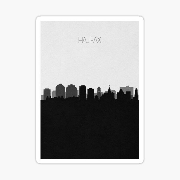 "Travel Posters | Destination: Halifax" Sticker by geekmywall | Redbubble
