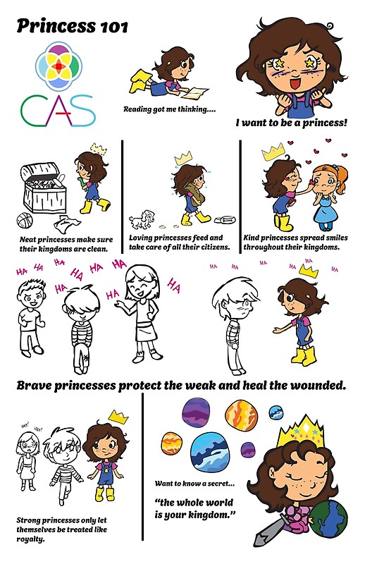 "Princess 101 Poster" by WeAreCas | Redbubble