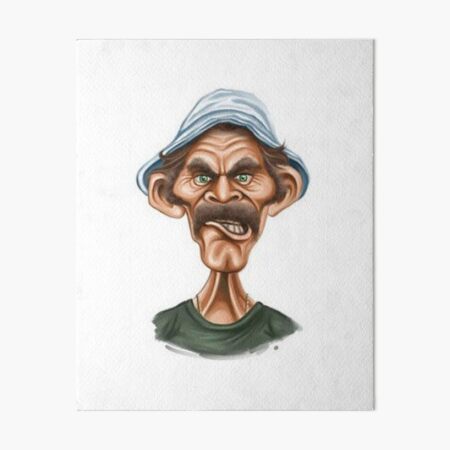 "Don Ramon Dibujo de la Serie Chavo del Ocho" Art Board Print for Sale ...