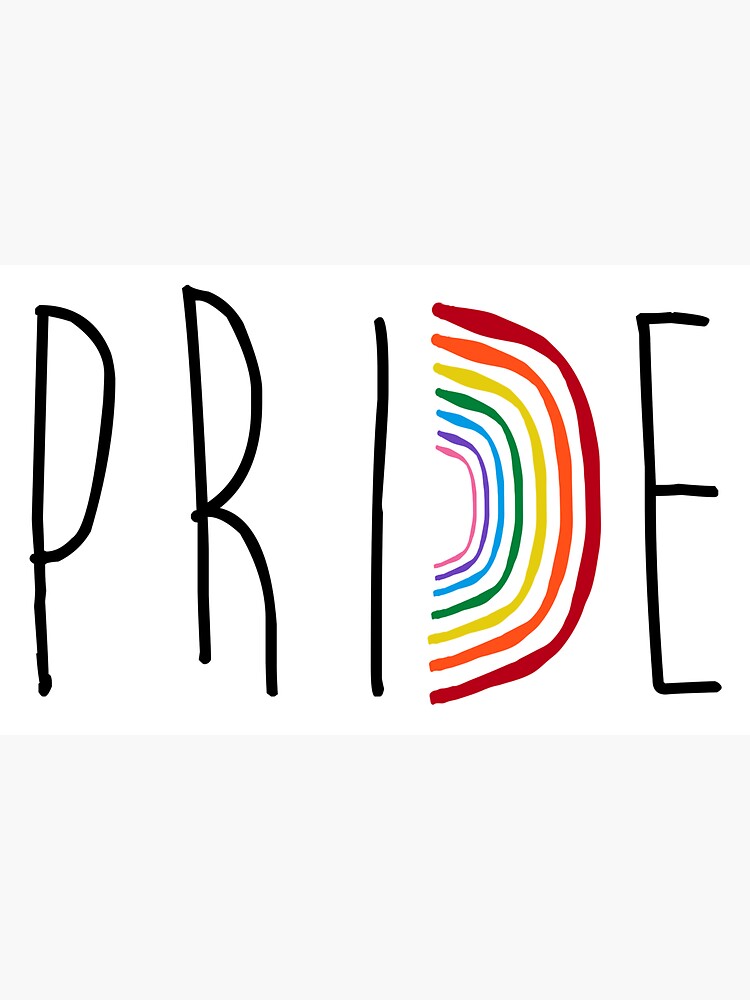 "pride - sticker" Sticker for Sale by sandraobrien | Redbubble