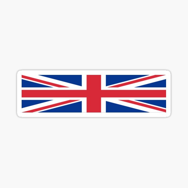"UK Flag Bumper Sticker" Sticker by SuperMerch | Redbubble