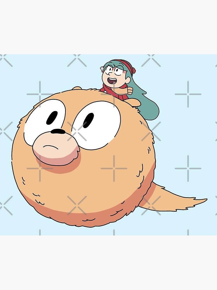 Poster « Hilda sur un woff // Hilda », par AmandaWagner | Redbubble