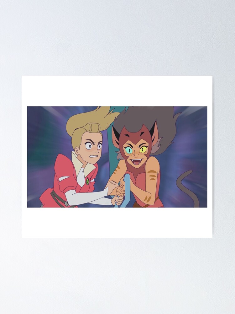"Catra and Adora" Poster by younghag | Redbubble