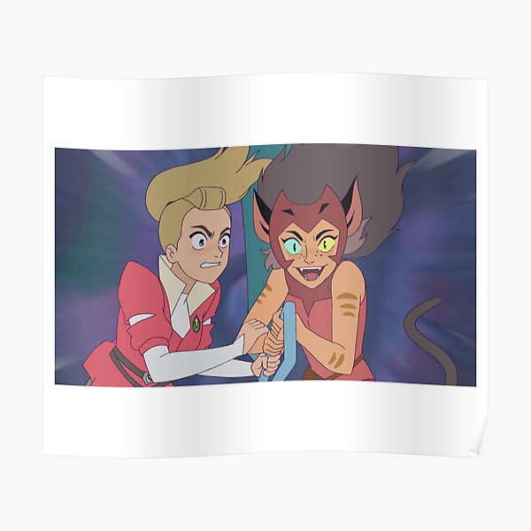 "Catra and Adora" Poster by younghag | Redbubble
