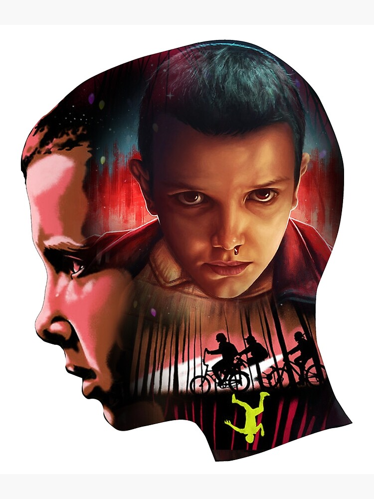 "Stranger Things Red" Poster for Sale by mendungna | Redbubble