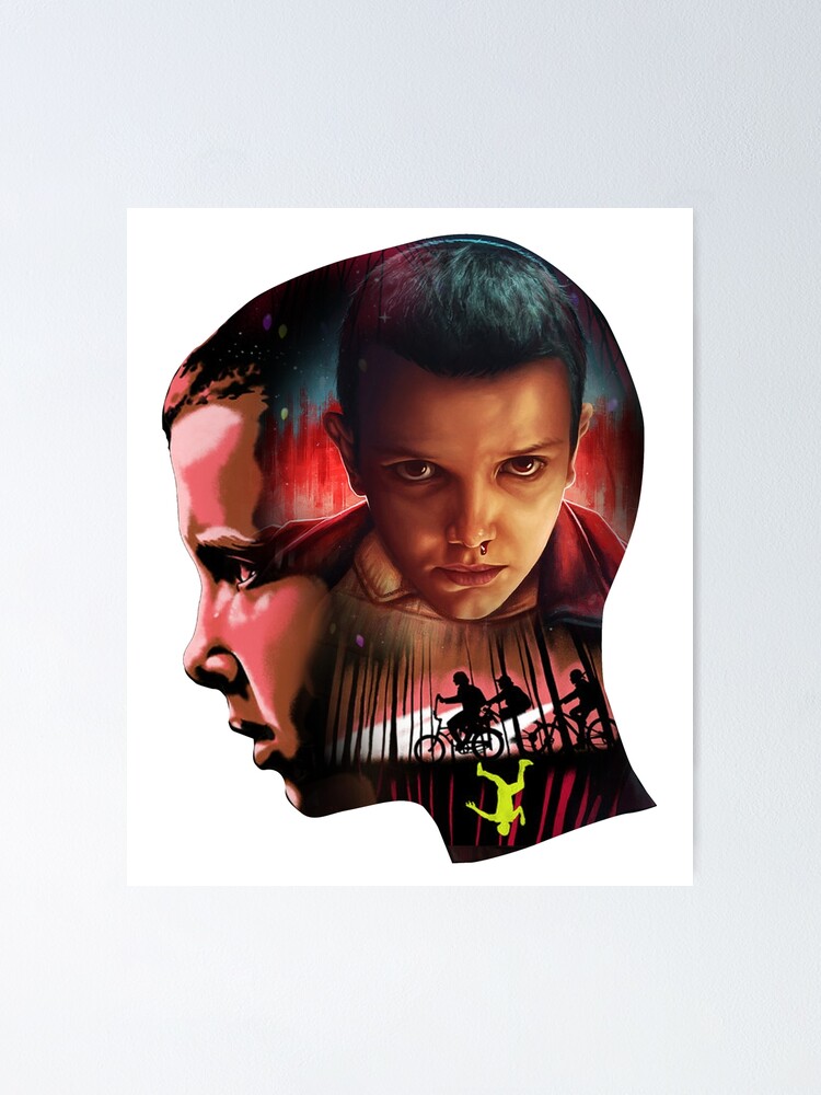 "Stranger Things Red" Poster for Sale by mendungna | Redbubble