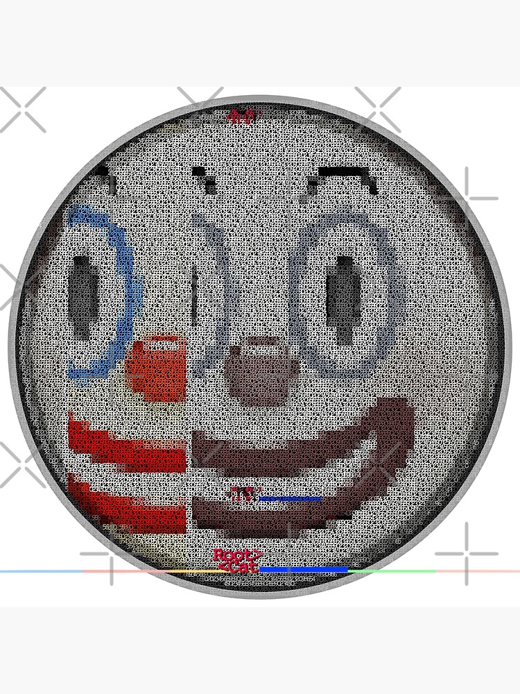 Póster «emojii ascii ^ clonado.clown | clase II» de Grimm-Land | Redbubble
