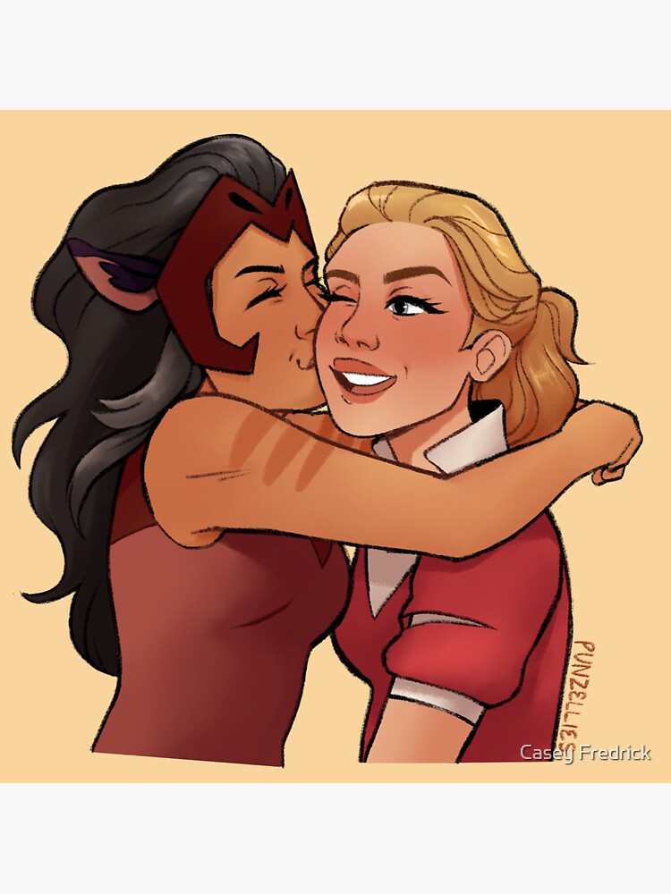 "Catadora- She-Ra" Sticker for Sale by Punzellies | Redbubble