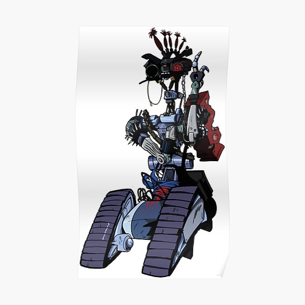 "johnny five" Poster for Sale by Pikokk | Redbubble