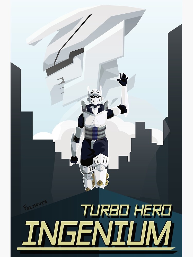 "Turbo Hero: Ingenium" Photographic Print by foxmouth | Redbubble